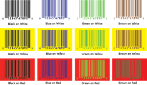 UPC Color Guide and free Color Combo PDF - Bar Code Graphics